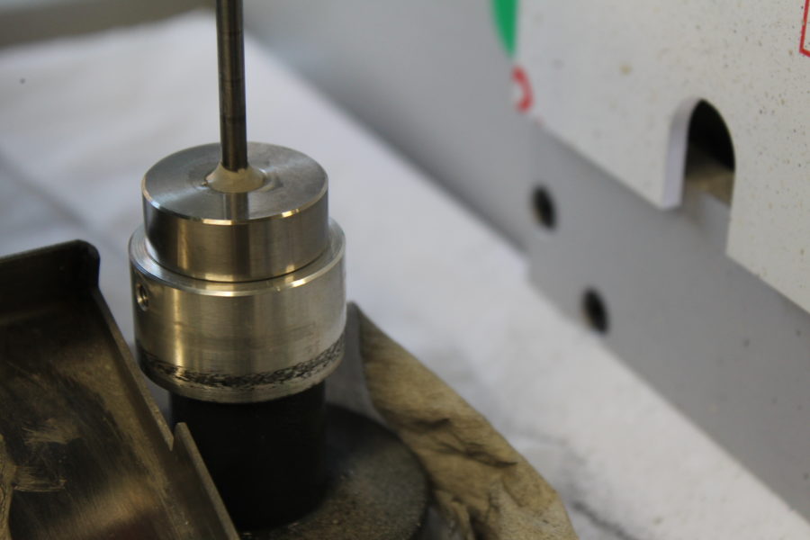 Machines ultrasonic for shaping - wire drawing dies polishing