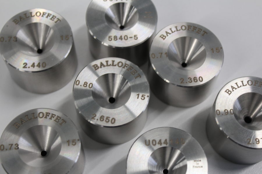 drawing dies stainless steel and alloys wires galvanized - Nano coateddies